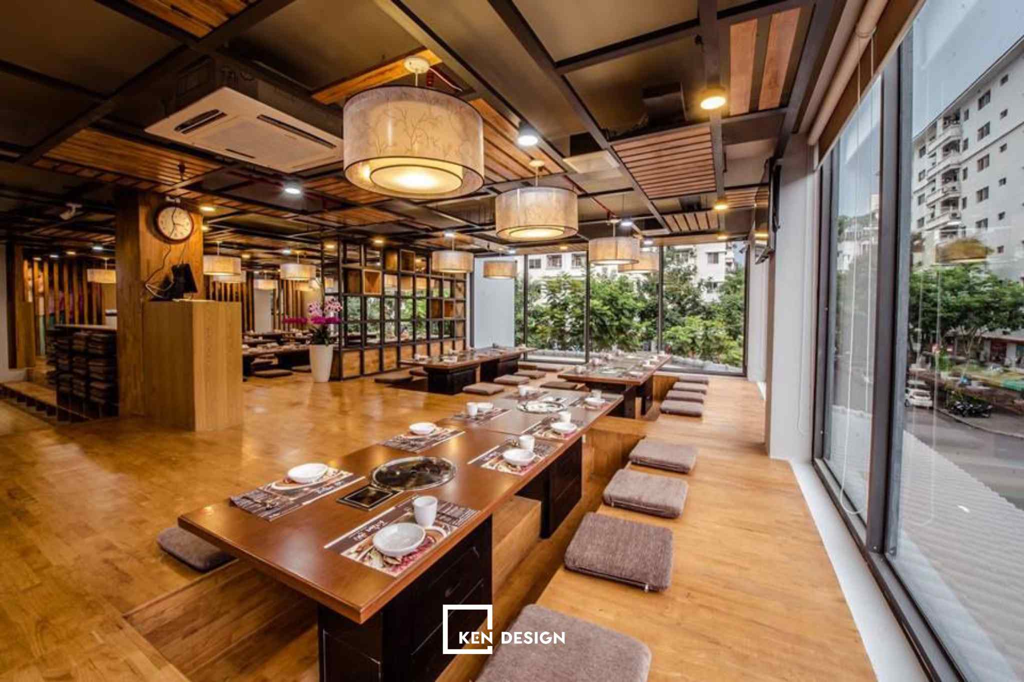 Thiết kế nhà hàng Hàn Quốc trendy và bí quyết ở đây là gì? | Kendesign